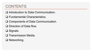 Data communication | PPTX
