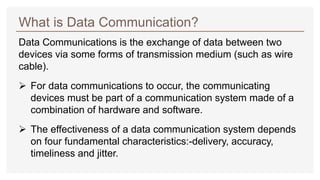 Data communication | PPTX