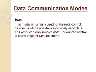 Data communication | PPTX