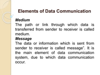Data communication | PPTX