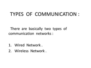 Data communication | PPTX