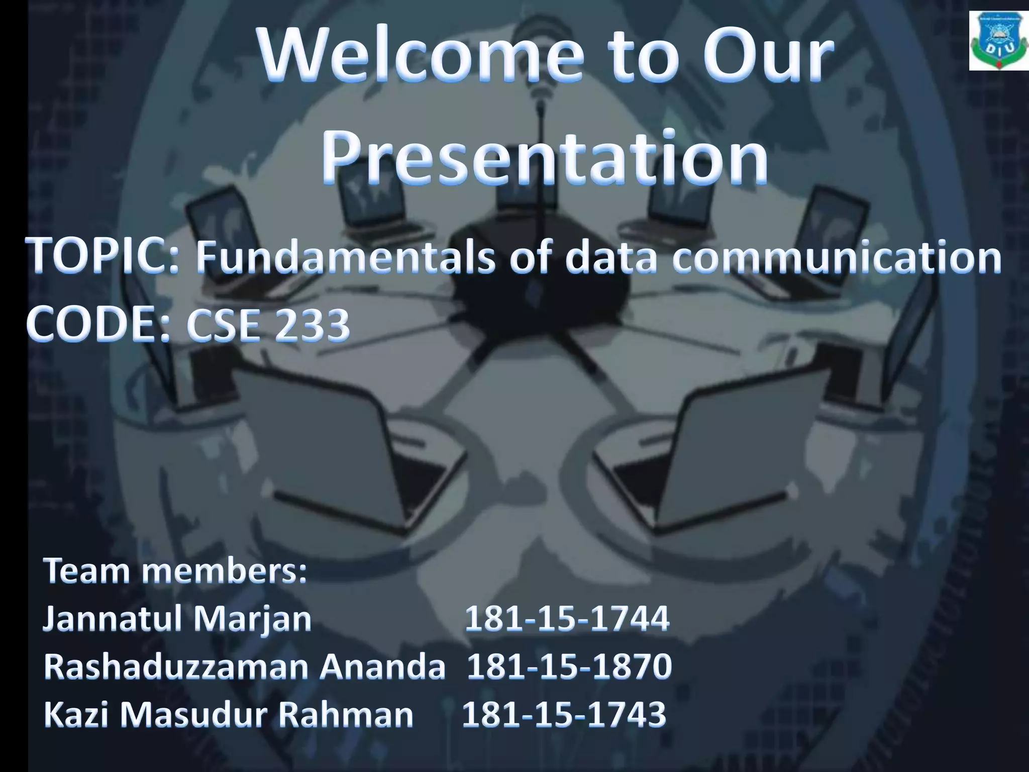 Data communication | PPT