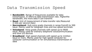 DATA COMMUNICATION and impact in real life | PPT