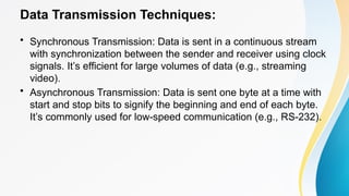 Data Communication in Computer Networking | PPT