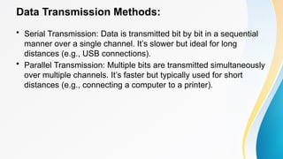 Data Communication in Computer Networking | PPT