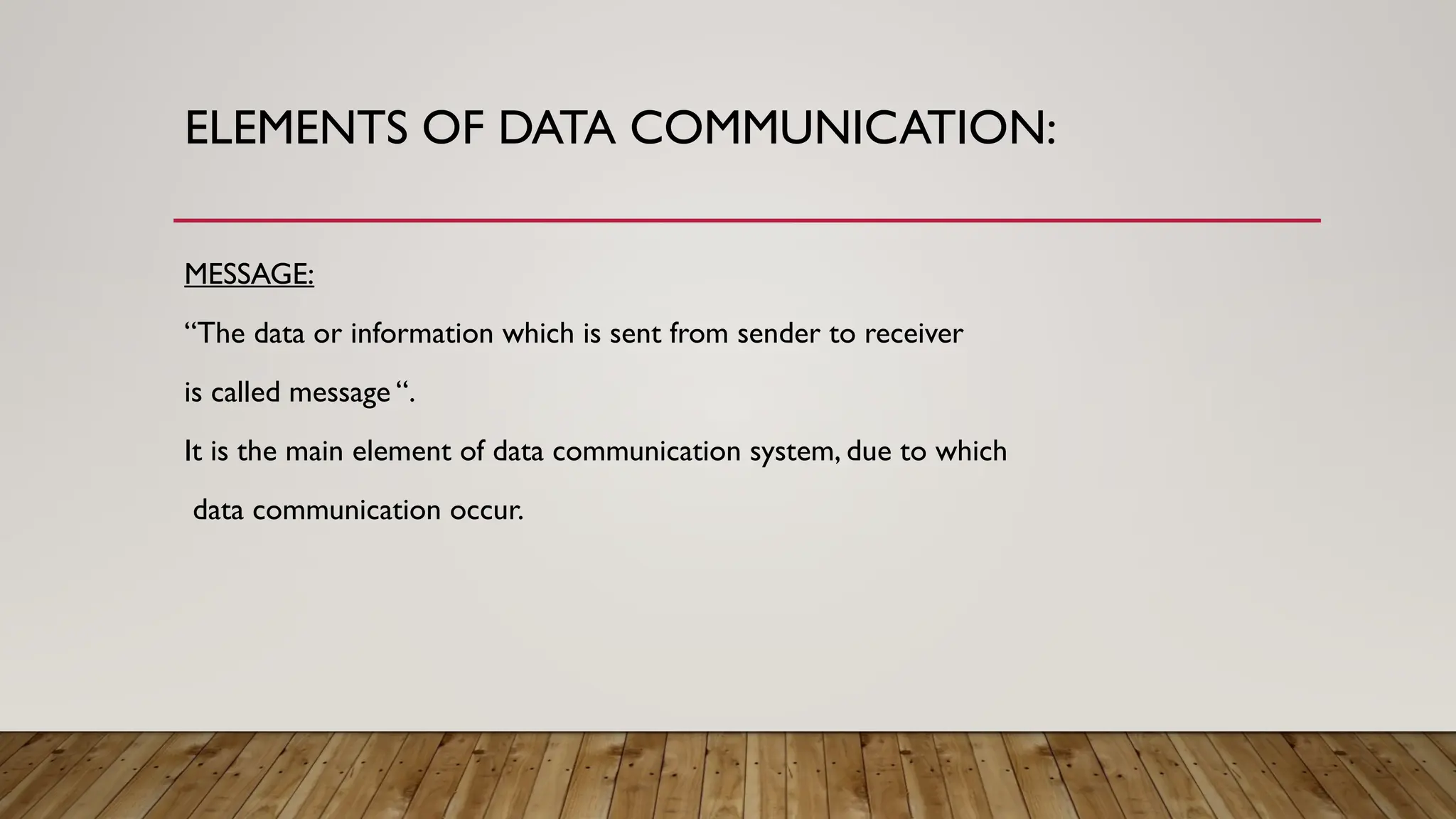 Data Communication presentation easy presentation | PPTX