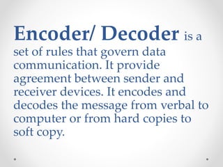 Data communication MIS | PPT