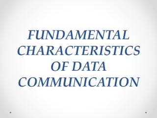 Data communication MIS | PPT