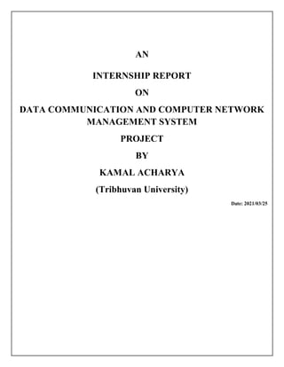 Data Communication and Computer Networks Management System Project ...