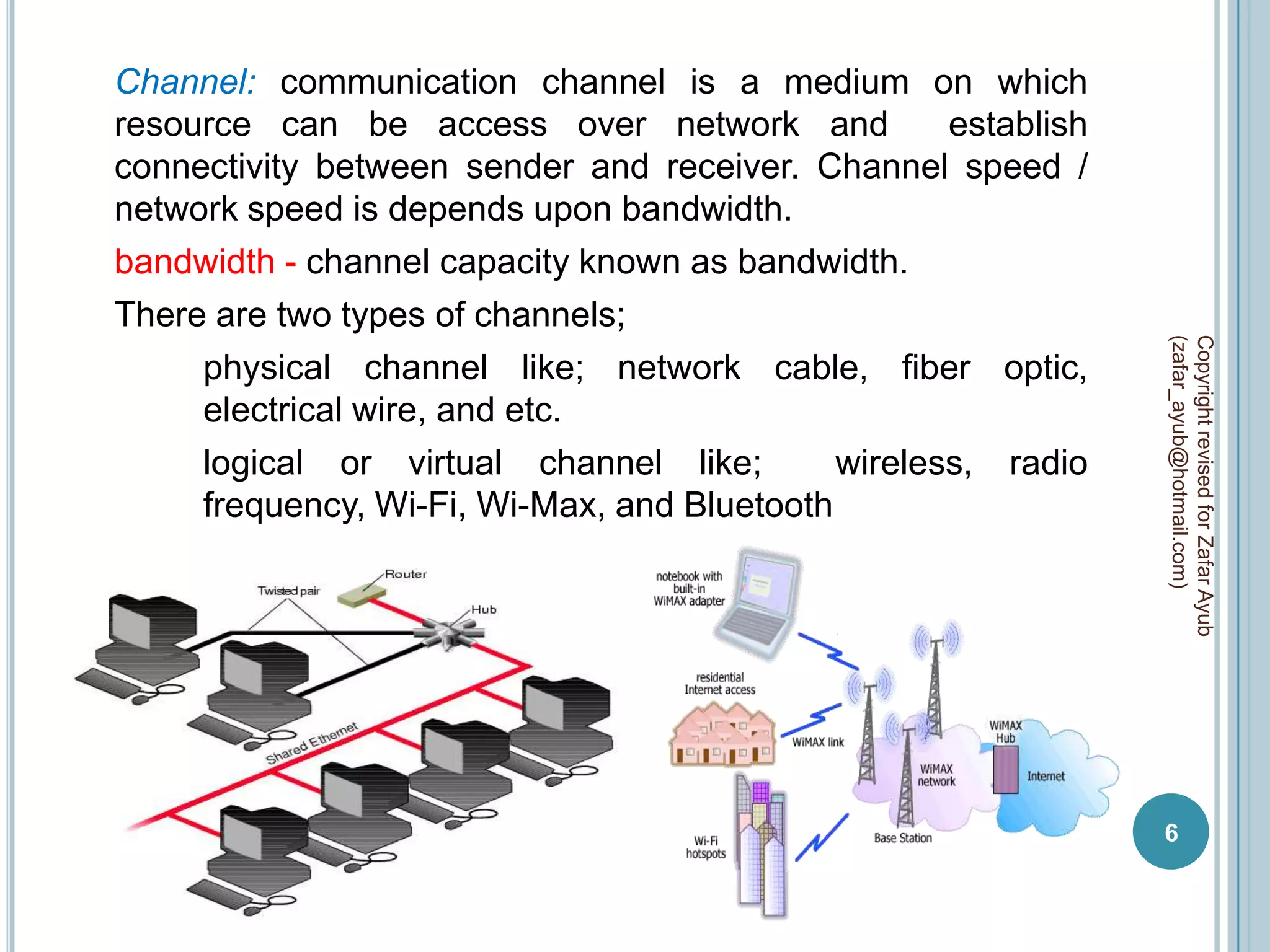 Data communication and network Chapter -1 | PPTX