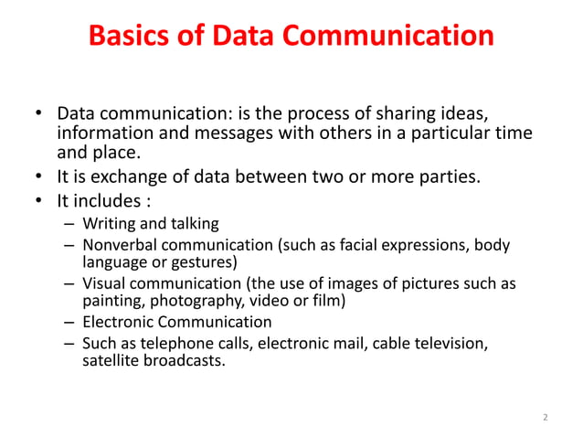 data communication and Network.ppt | Computer Networking | Computing