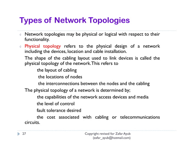 Data communication and network Chapter - 2 | PDF | Computer Networking ...