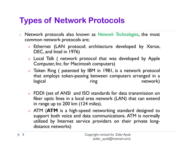 Data communication and network Chapter - 2 | PDF | Computer Networking ...