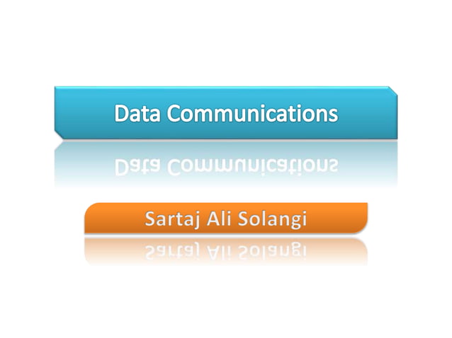 Data communication | PPTX