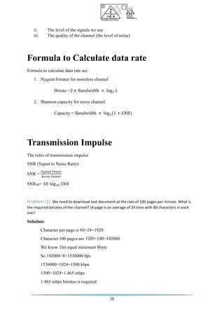 Data Communication & Networking | PDF