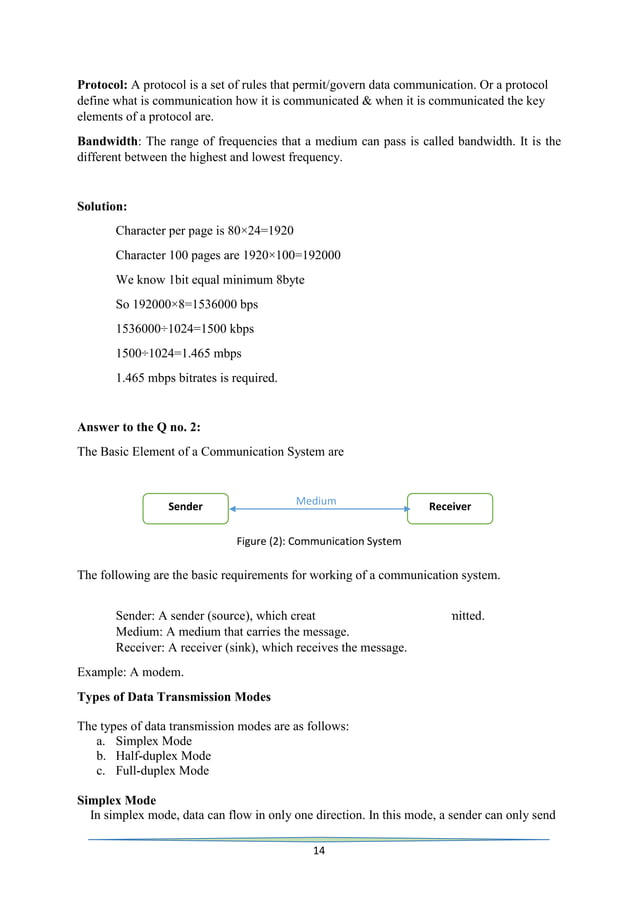 Data Communication & Networking | PDF