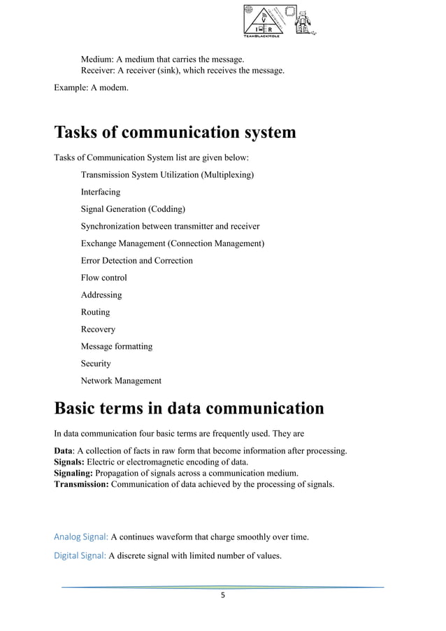 Data Communication & Networking | PDF