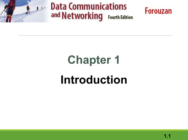 Data communication and networking - introduction | PPT
