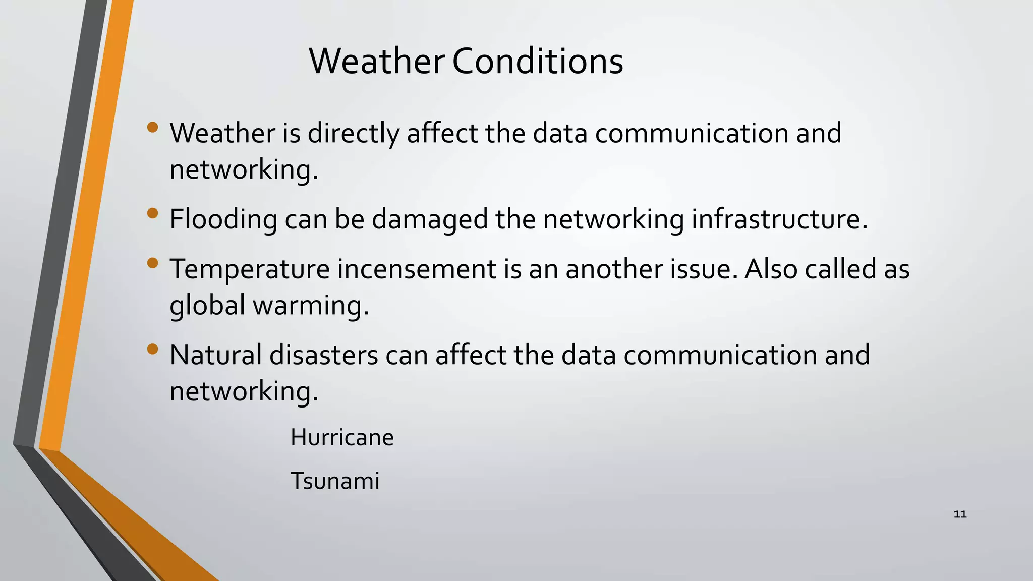 Data communication and networking issues in real life | PPTX