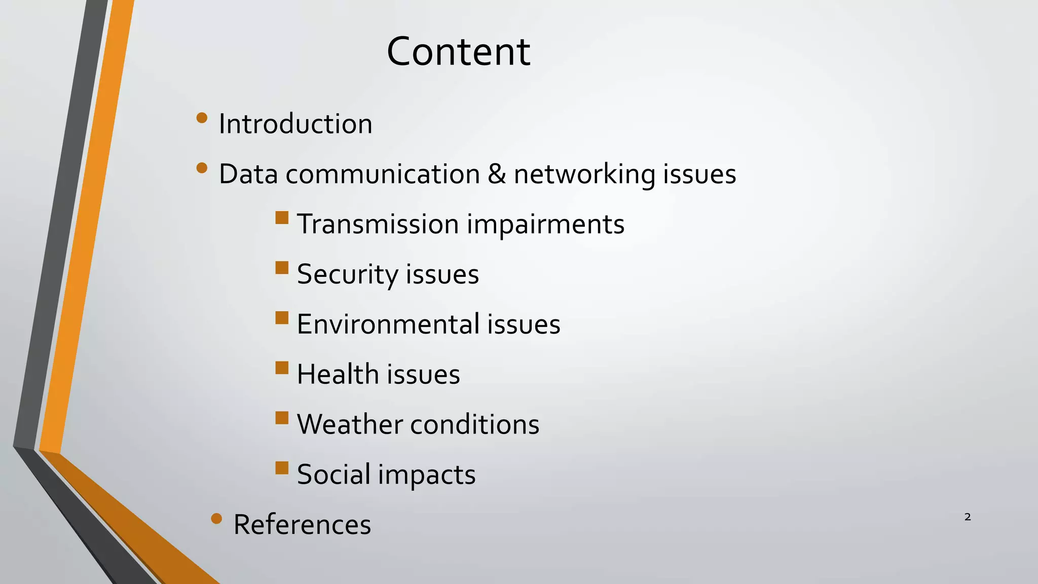 Data communication and networking issues in real life | PPTX