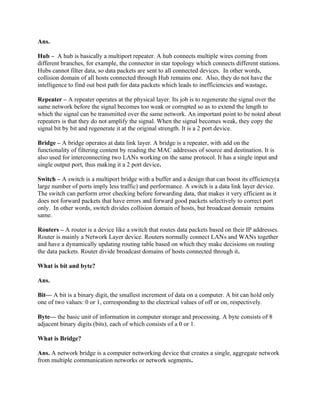 Data communication assignment id1925102518 | PDF