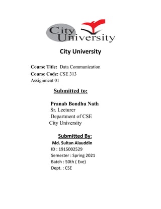 Data communication assingment.docx (1) | PDF