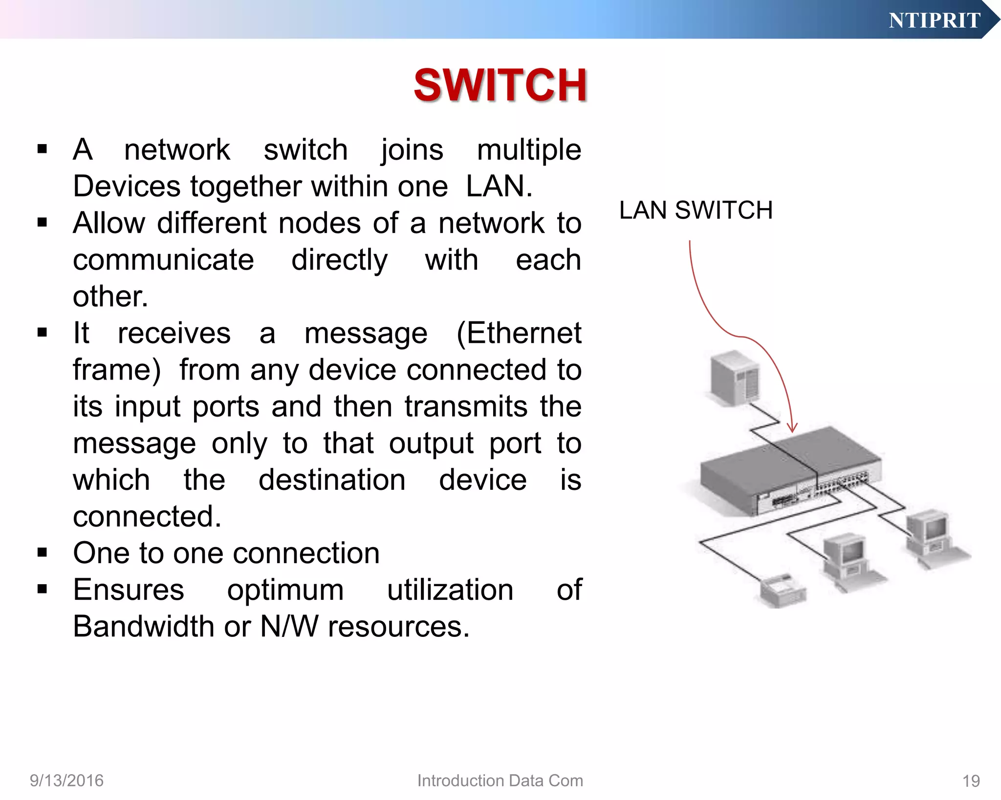 Data communication basics | PPTX