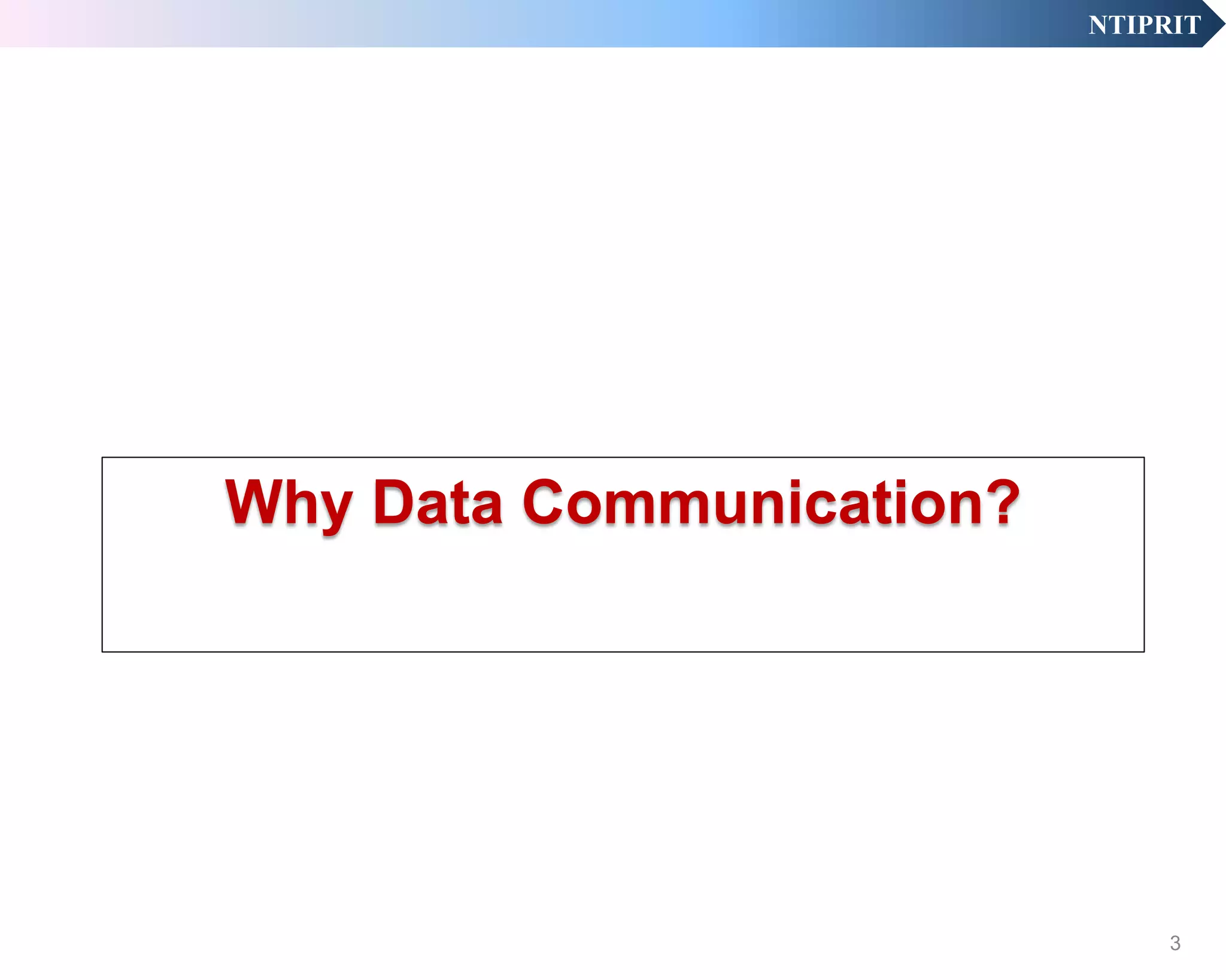 Data communication basics | PPTX