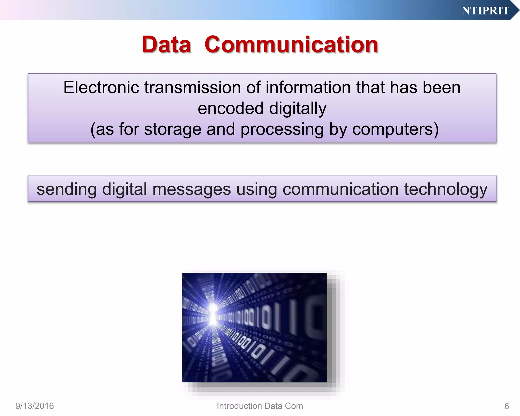 Data communication basics | PPTX