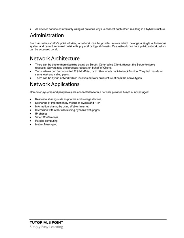 Data communication computer_network_tutorial | PDF