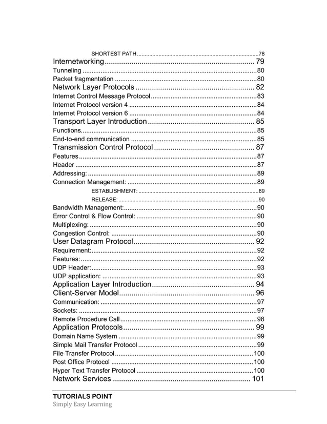 Data Communication Computernetworktutorial Pdf