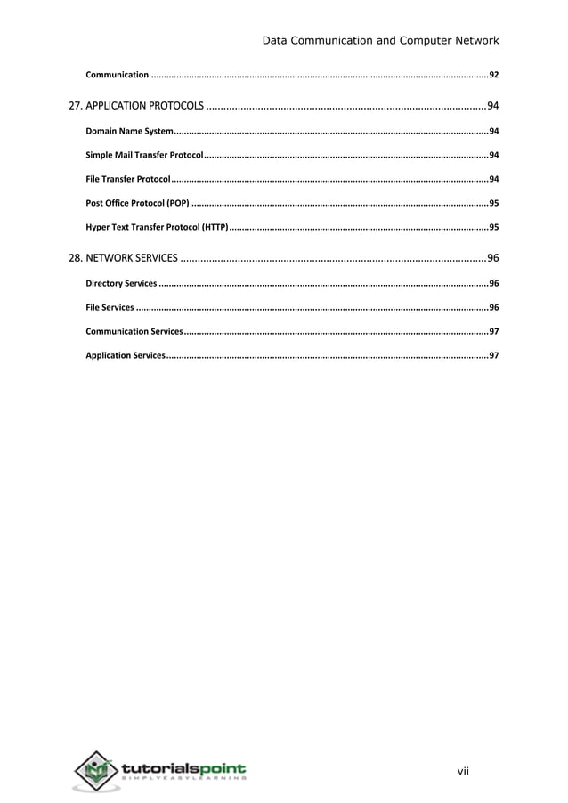 Data communication computer_network_tutorial | PDF