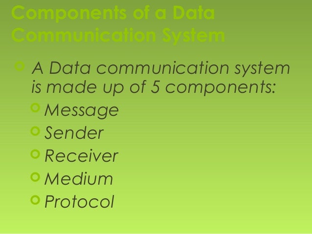 Data communication lecture 01
