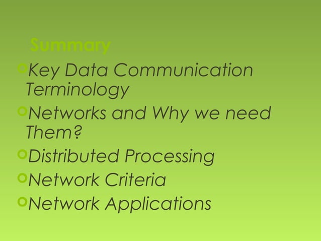 Data communication lecture 02 | PPT