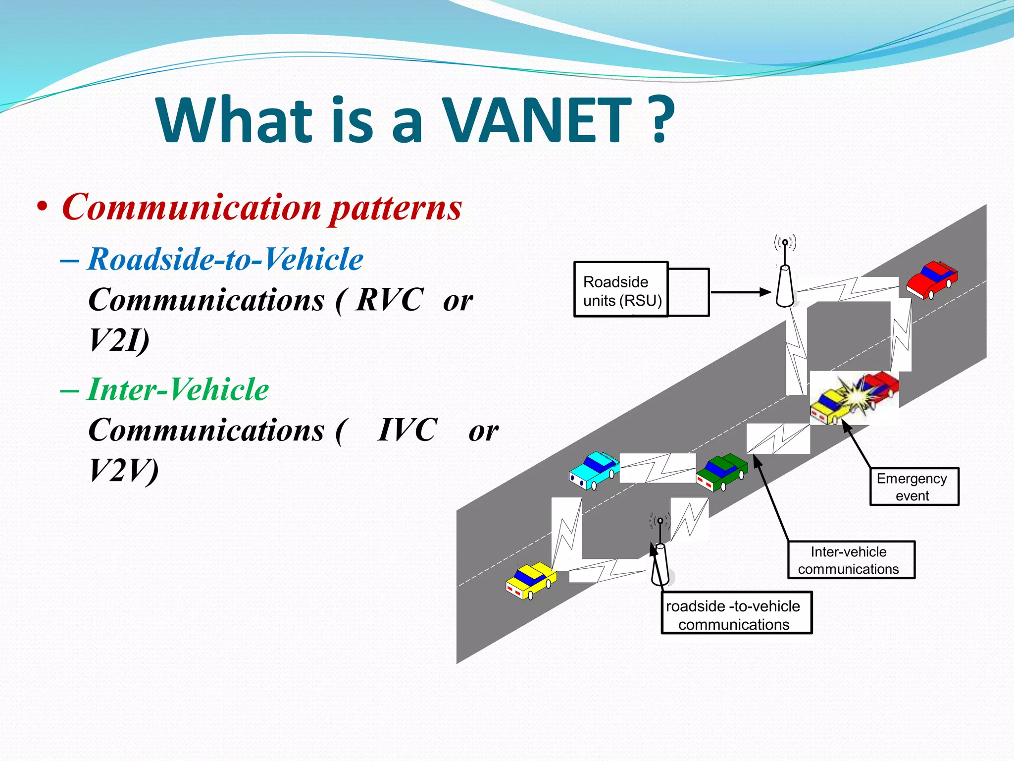 Architecture and security in Vanet PPT | PPTX | Computer Networking | Computing