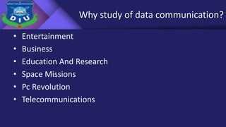 Data communication presentation slide | PPTX | Computer Networking ...