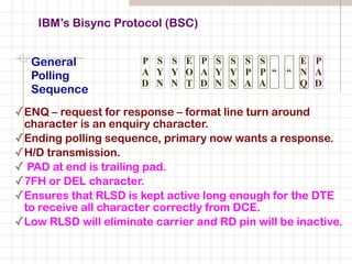 Data communication protocols in centralised networks (in master:slave ...