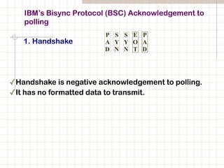 Data communication protocols in centralised networks (in master:slave ...