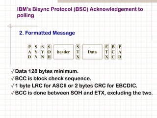 Data communication protocols in centralised networks (in master:slave environment) | PDF ...