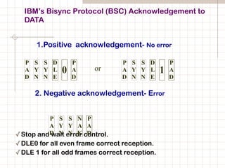 Data communication protocols in centralised networks (in master:slave ...