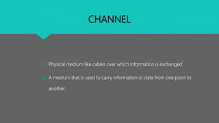 Data communication terminology | PPTX