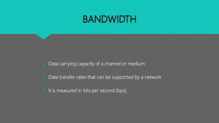 Data communication terminology | PPTX
