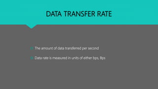 Data communication terminology | PPTX