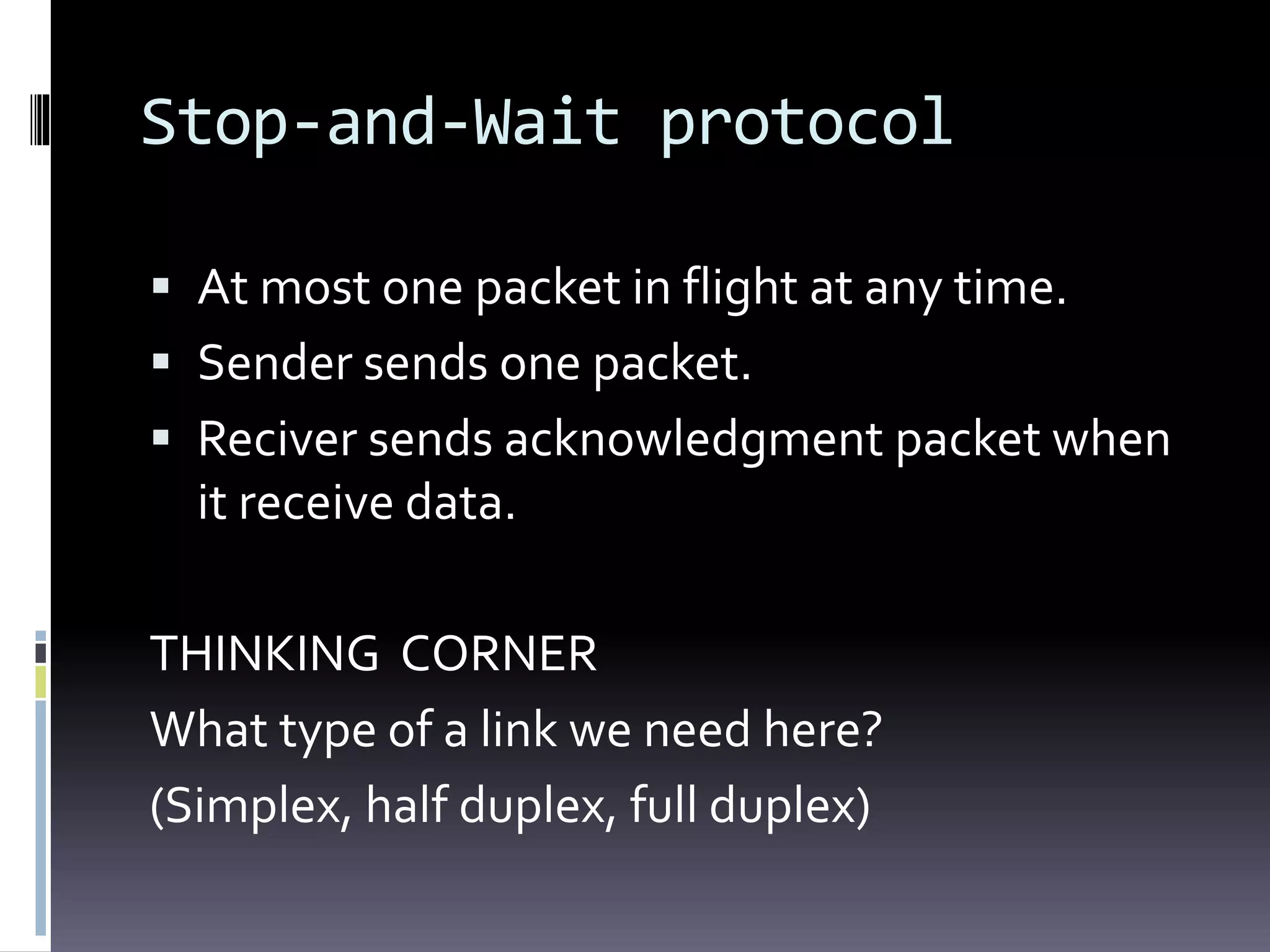Datalink control(framing,protocols) | PPT
