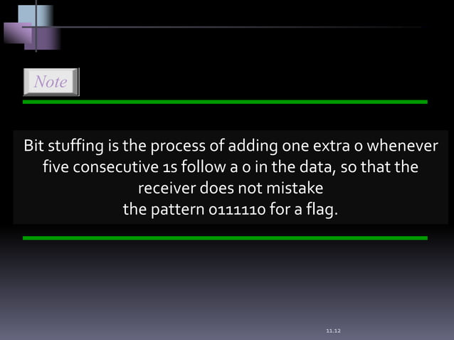 Datalink control(framing,protocols) | PPT