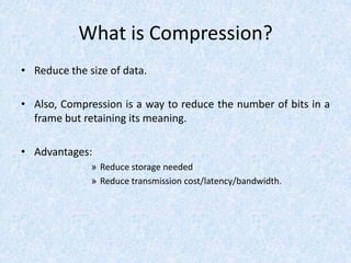 Fundamentals of Data compression PPT