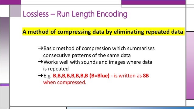 Data Compression (Lossy and Lossless)