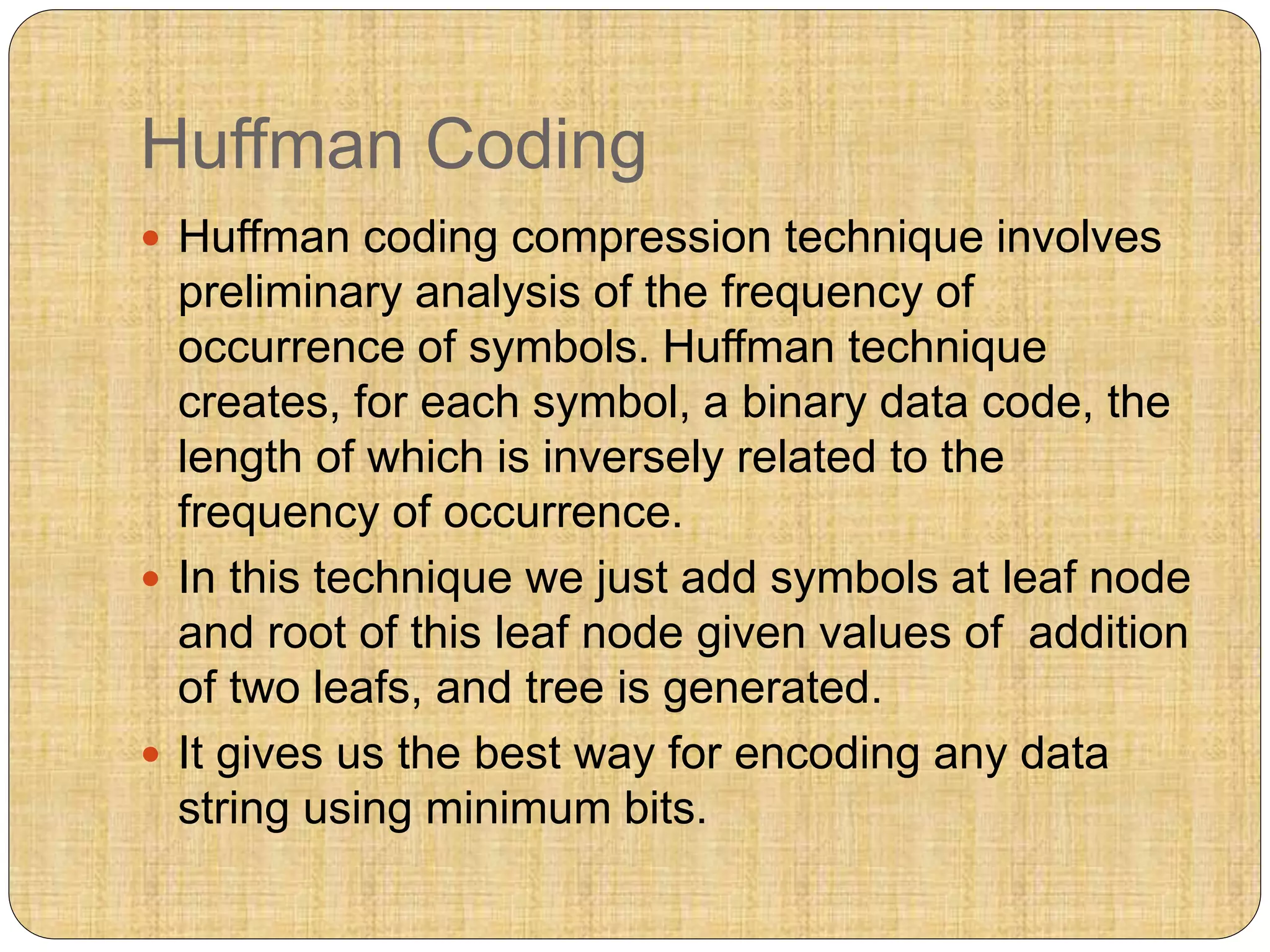Data compression | PPTX
