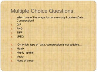Data compression | PPTX