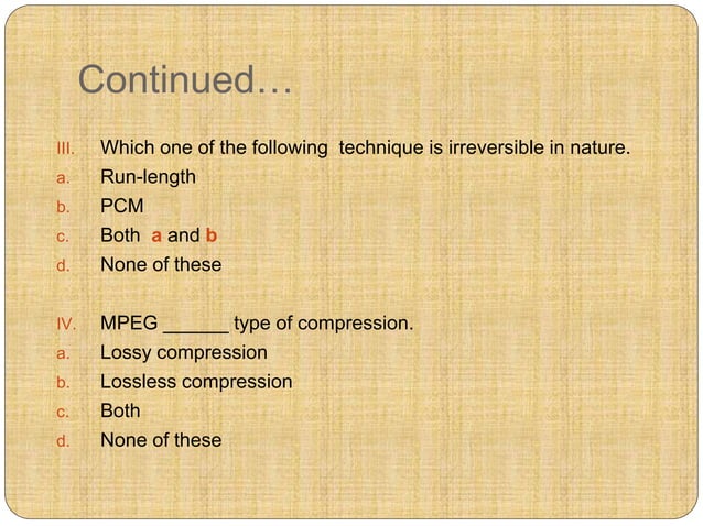 Data compression | PPT